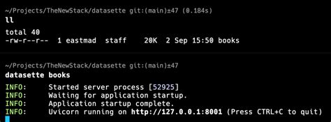 introduction to datasette a frontend to tabulated data the new stack