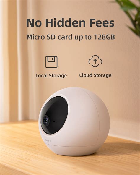 Noorio T120 Ptz Indoor Camera Dual Band Wi Fi 6 5k Hd Plug In 247