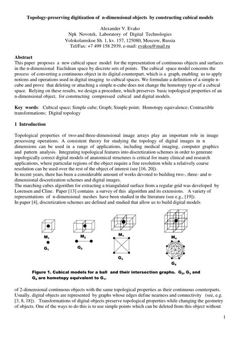 Pdf Topology Preserving Discretization Schemes For Digital Image