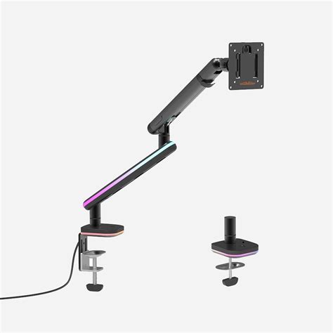Wholesale Gaming Monitor Arm With Elastic Adjustment Button