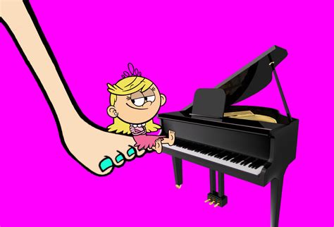 Lola Loud Playing The Piano With Her Feet By Declucivemario2842 On