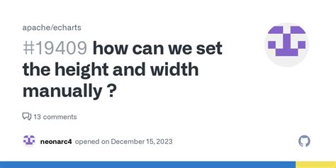 How Can We Set The Height And Width Manually Issue 19409 Apache