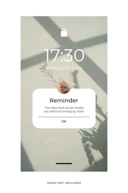 Iphone Notification Mock Up Images Free Download On Freepik