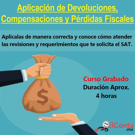 Aplicación De Devoluciones Compensaciones Y Pérdidas Fiscales💵 Curso