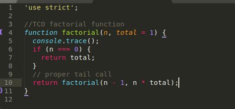 Implementing Tail Call Optimization In Recursive Functions For Improve