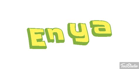 Enya Name Animated  Logo Designs
