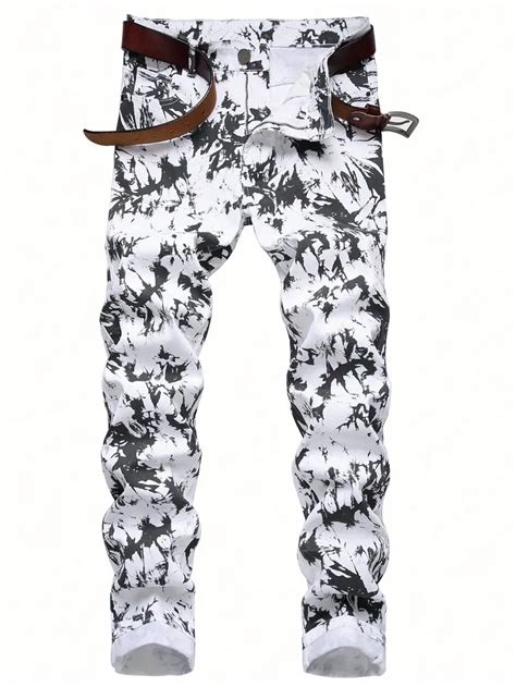 بنطلون جينز بقصة ضيقة من جميع أنحاء العالم ، بنطلون جينز Temu Saudi