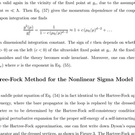 Dysons Equation For The Scalar Field Propagator Download Scientific