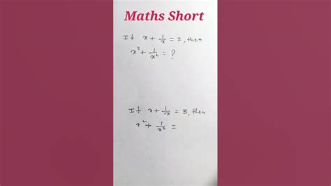 Maths Short🔥🔥 Shorts Youtubeshorts Mathsshorts Youtube