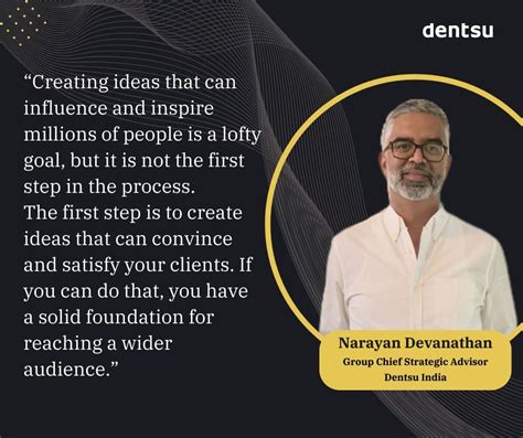 Dentsu Indias Narayan Devanathan Recently Contributed To Warcs Future Of Strategy 2023 Report
