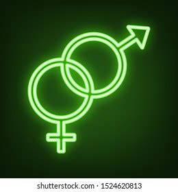 Sex Symbol Sign Vector Flat Style Stock Vector Royalty Free