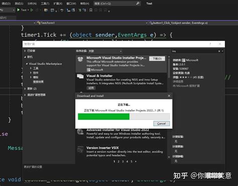 VS winform 打包 知乎