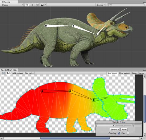 Wip Anima2d 2d Skeletal Animation System Community Showcases
