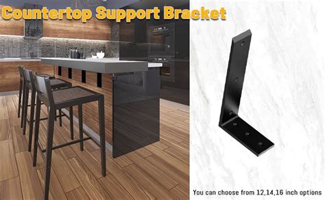 Countertop Support Bracket 16 Inch 4 Pack 3 8 Thick