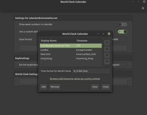 Linux Mint 19 Add And Display New Time Zones Softhints