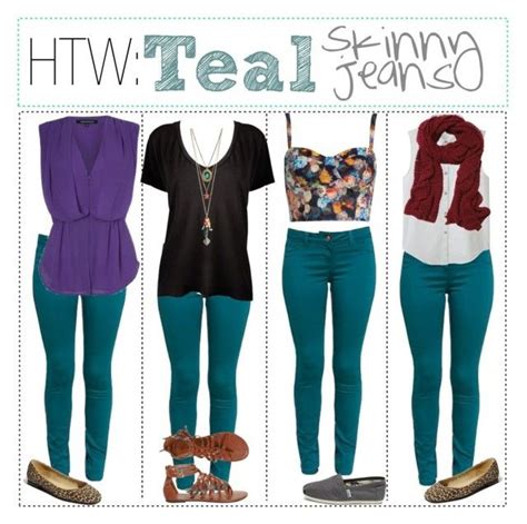 What To Wear With Teal Jeans At Ashley Pines Blog