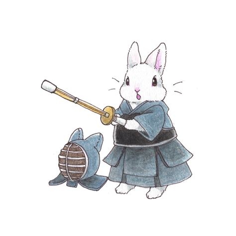 Berry Jou Original Traditional Media Animal Animal Ears Animal