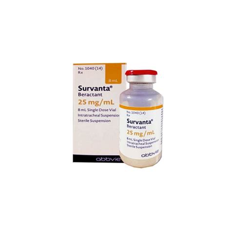 Survanta Beractant 25mg Ml Suspension For Intratracheal