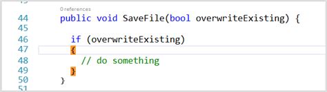 Highlight Matching Brace In Visual Studio Stack Overflow
