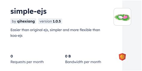 simple ejs cdn by jsdelivr a cdn for npm and github