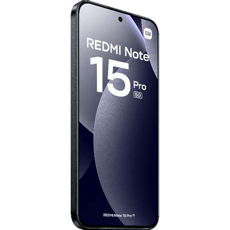 Xiaomi Redmi Note 15 Pro 5g 256gb Negro ¡al Mejor Precio