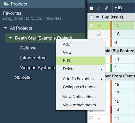 Managing Projects Axosoft Documentation