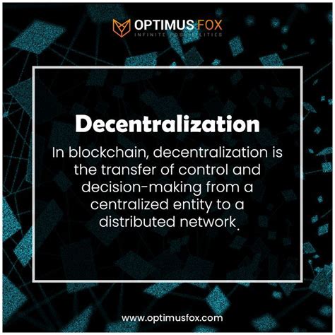 Decentralization