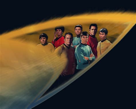 Star Trek Tos Crew By Theangryangel On Deviantart