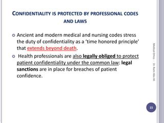 Confidentiality Pptx