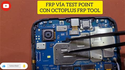 Test Point Samsung A03 Core A032m A032f Soporte Para Frp Vía Test Point Con Octoplus Frp Tool
