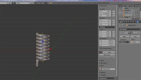 Problem With Boolean Difference Modeling Blender Artists Community