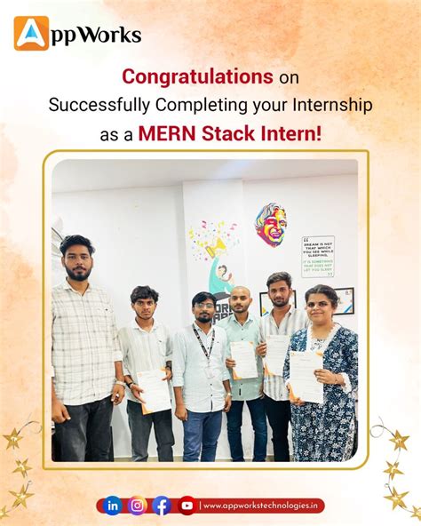 Mernstack Teamsuccess Internshipjourney Appworks Webdevelopment