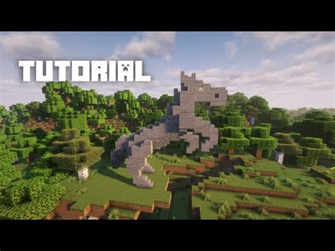 How To Build Horse Statue Minecraft Tutorial Youtube