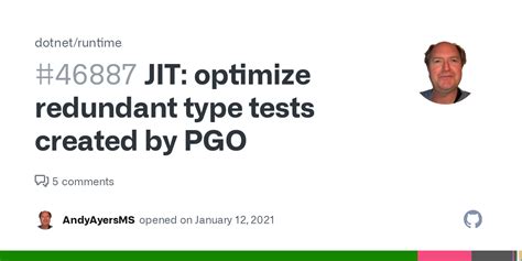 jit optimize redundant type tests created by pgo · issue 46887