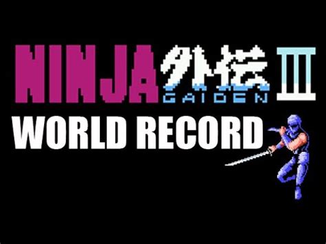 [former World Record] Ninja Gaiden 3 Nes Speedrun In 12 43 Youtube