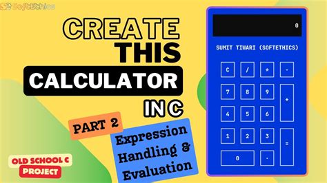 How to make calculator in C Programming PART 2 - Step by step guide #softethics #cprogramming ...