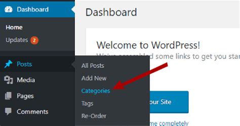 how to add categories in wordpress and assign posts