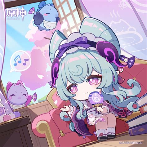 【原神】夢見月瑞希（ゆめみづき みずき）の公式イラスト 原神攻略まとめ│9 Gld