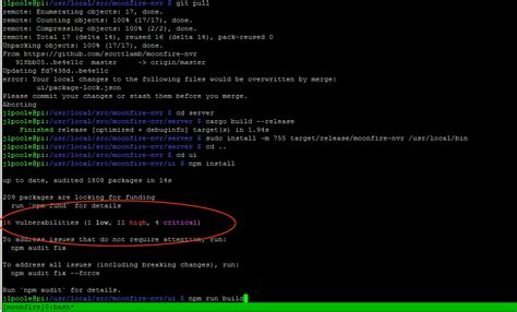 Upgrade On 12232022 16 Vulnerabilities In Node · Issue 251