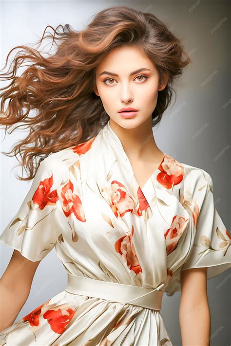 Premium Ai Image Portrait Of A Beautiful Modern Young Sexy Fashion