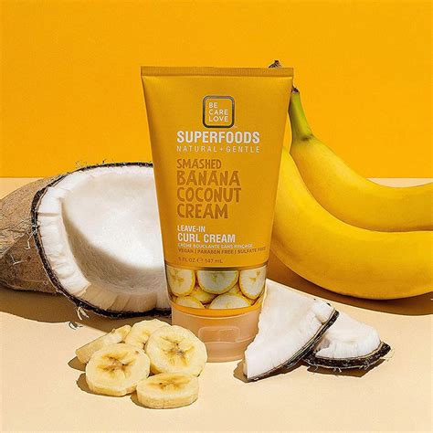 Be Care Love Superfoods Natural And Gentle Smashed Banana Coconut Cream