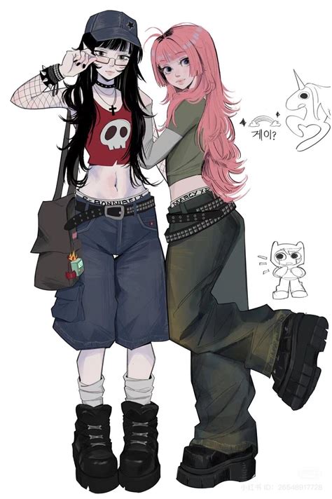 Emo Girl Drawing