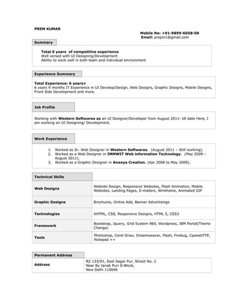 Premkumarwebdesignerdeveloper 1 Pdf