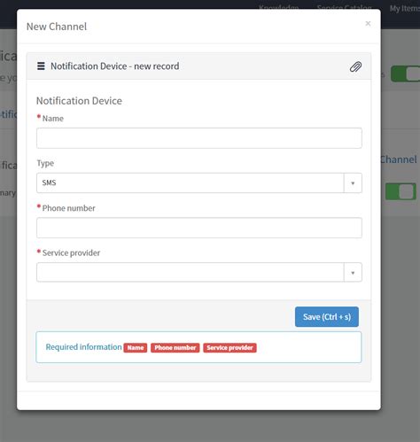 Service Portal Notification Preferences Widget Servicenow Community