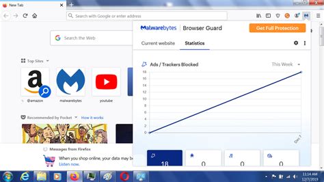 Ui Issue With Malwarebytes Browser Guard In Firefox On Laptop Firefox