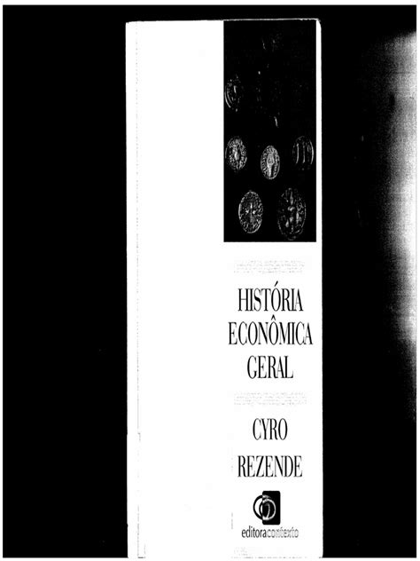 Cyro Rezende História Econômica Geral Libgen Li Pdf