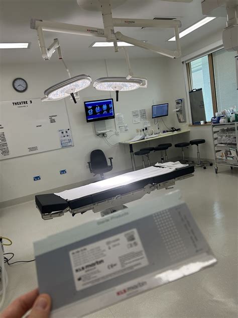 Kls Martin Group Hand Surgery Implants Going In Under Kls Martin Surgical Lights This Morning In