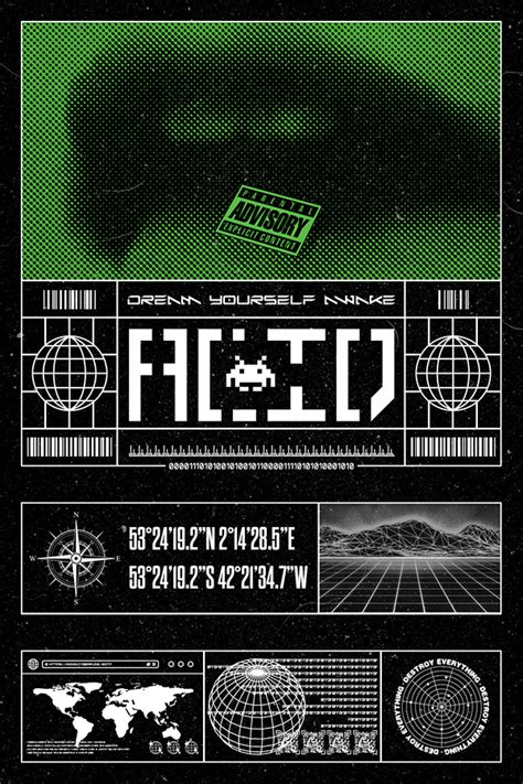 Retro Futuristic Poster Design 2023 On Behance