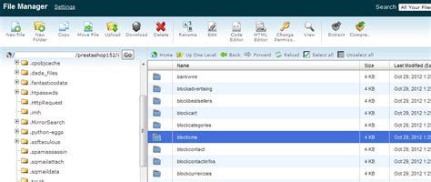 Remove Branding From Prestashop 1 5 Web Hosting Hub