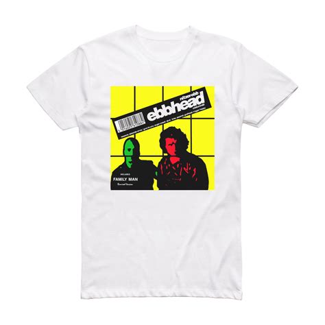 Nitzer Ebb Ebbhead Album Cover T Shirt White Album Cover T Shirts